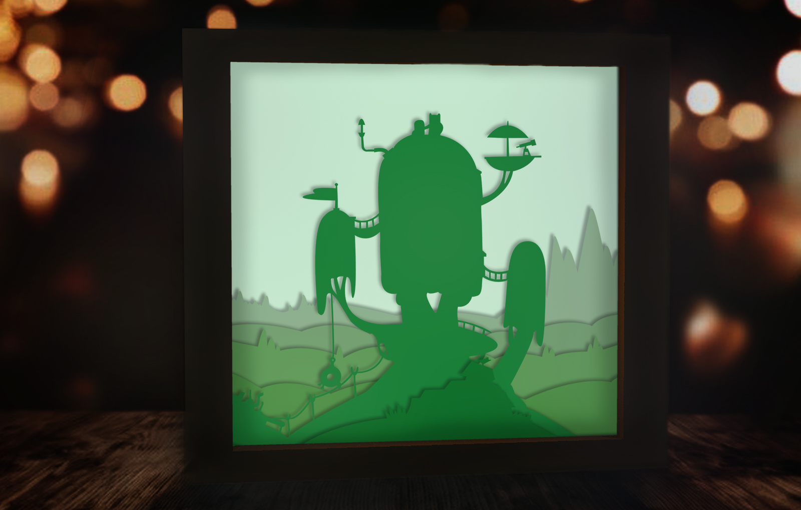 adventure time lightbox by tecnoculebras | Download free STL model ...
