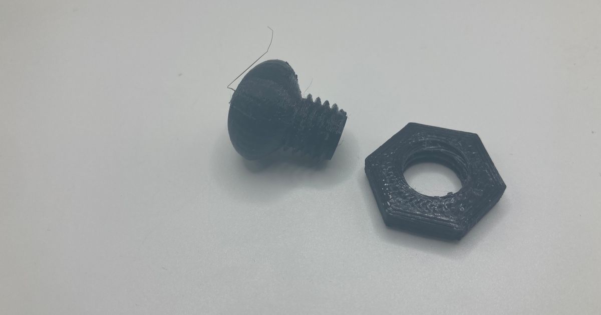 Threaded Handle Pulls for @EngMike's Storage Drawers by unixb4coffee ...