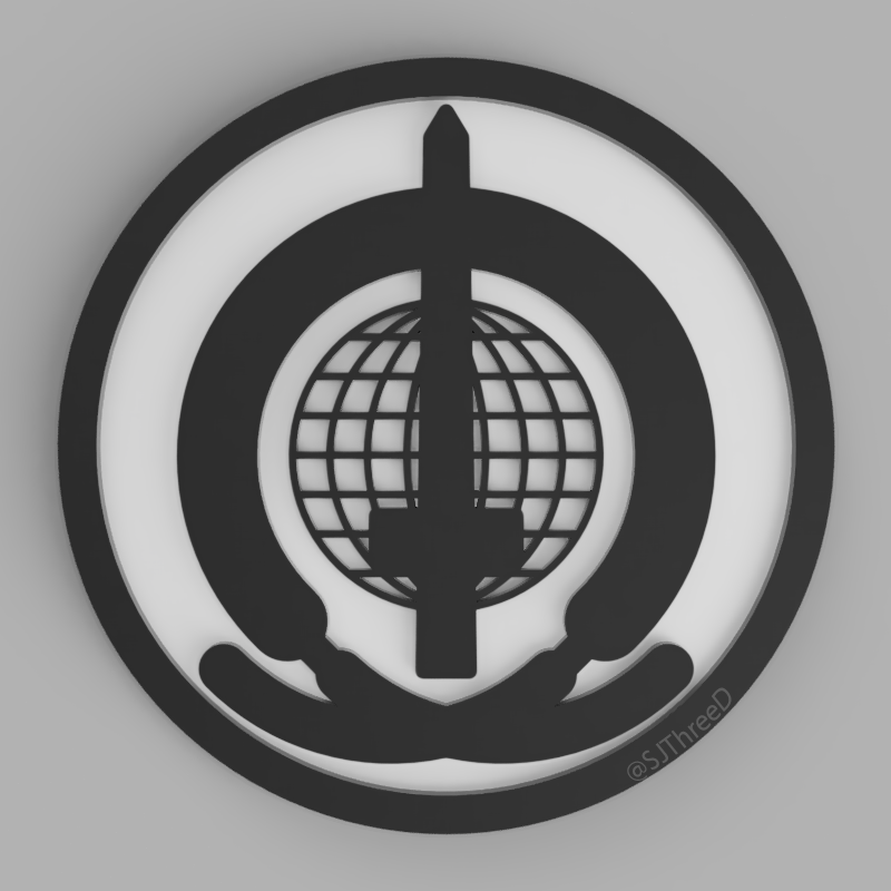 Marvel's Sword Logo - Marvel Coasters by SJThreeD | Download free STL ...