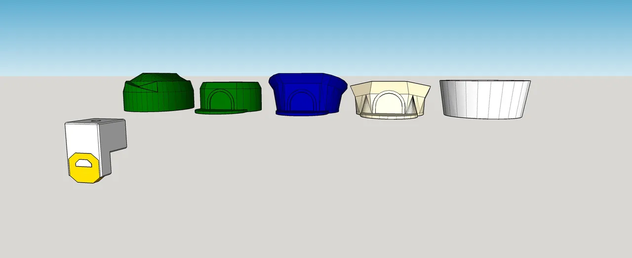 Mini 13: Head Gear Set 8 - Military Caps by Katfish Heavy Industries ...