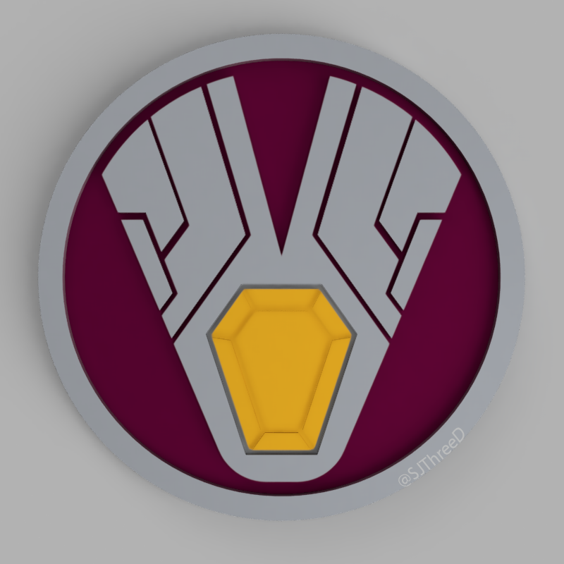 Vision - Marvel Coasters by SJThreeD | Download free STL model ...