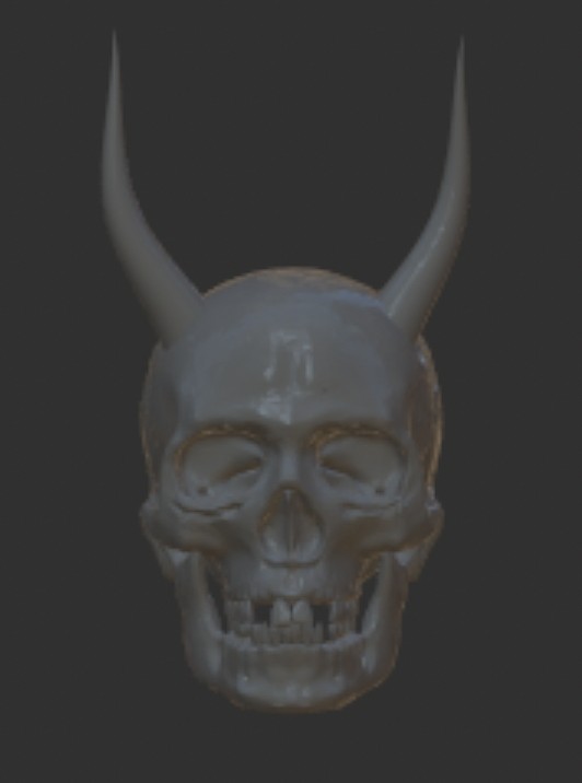 Evil skull by Kabir Utreja | Download free STL model | Printables.com