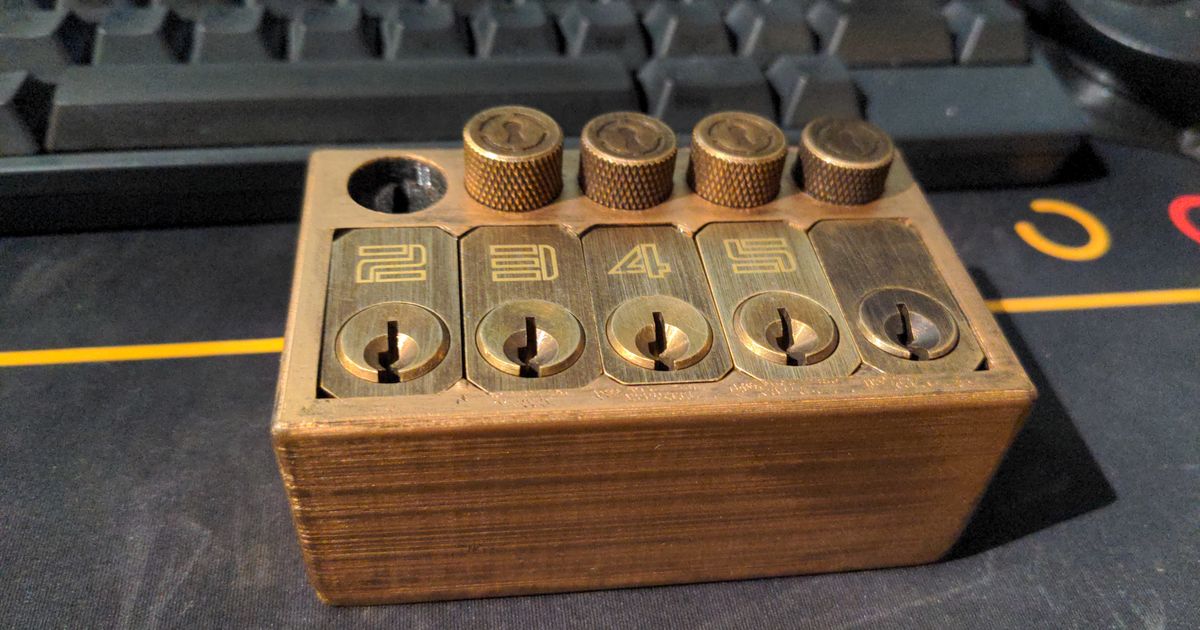 Sparrows Practice Lock Holder (Snug Fit) by lstoner | Download free STL ...