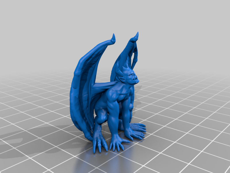 Gargoyle Support Free Remix by iczfirz | Download free STL model ...