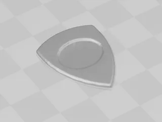 Guitar plectrum / pick by Sot Kon | Download free STL model ...