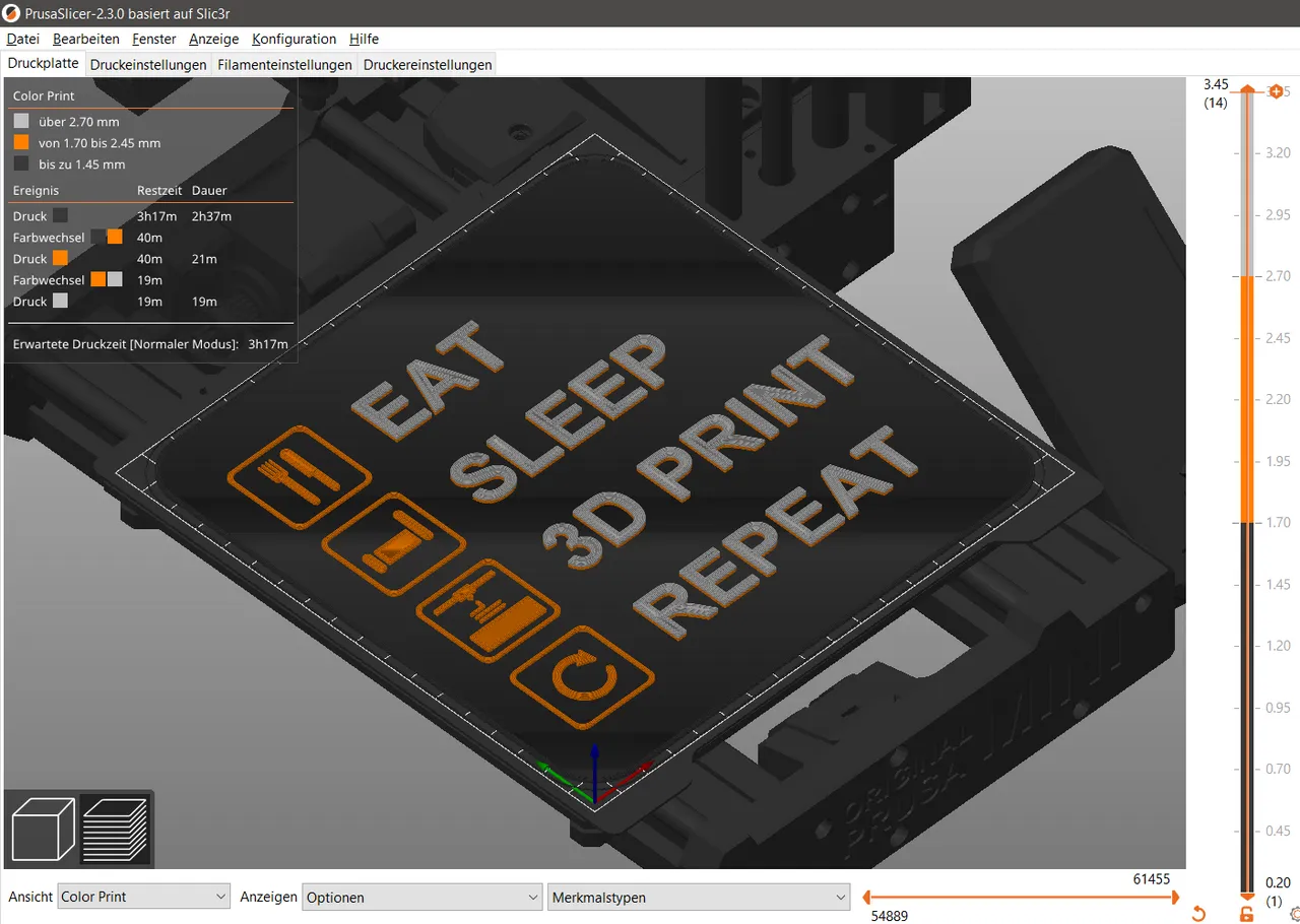EatSleep3DPrint Logo by Giovanni | Download free STL model | Printables.com