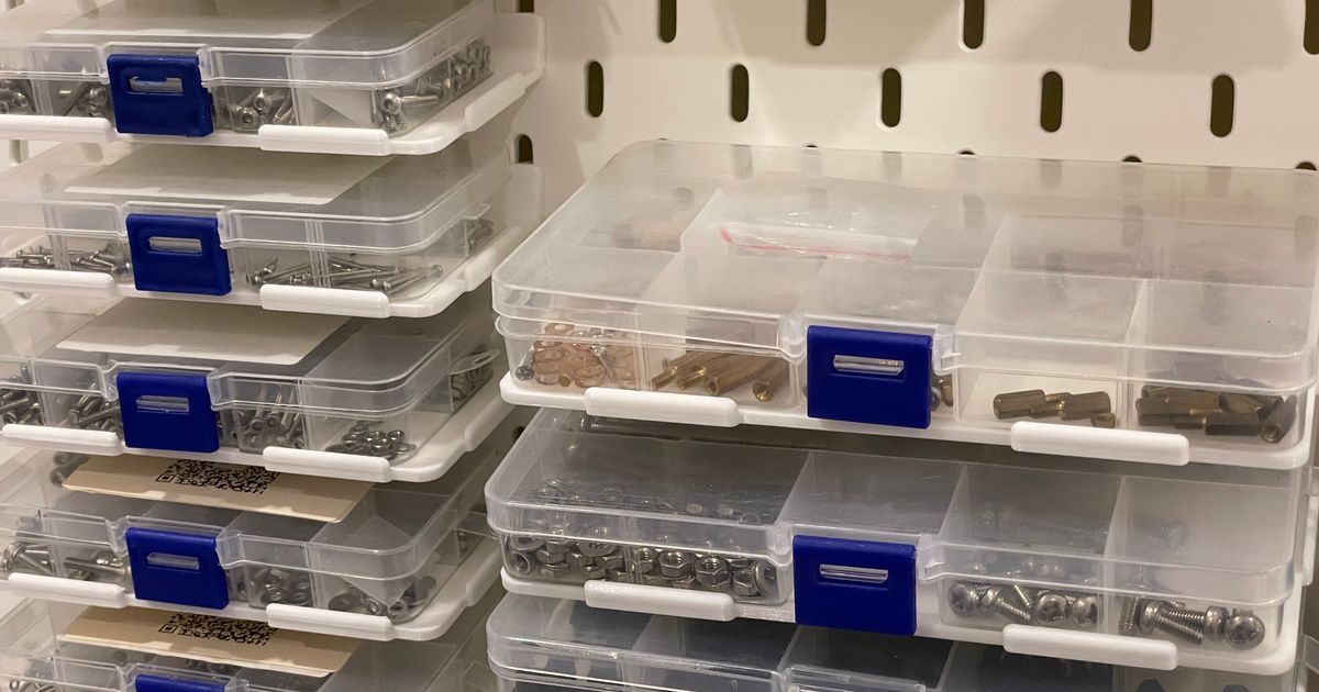 IKEA SKADIS trays for sorter boxes by mranton | Download free STL model ...