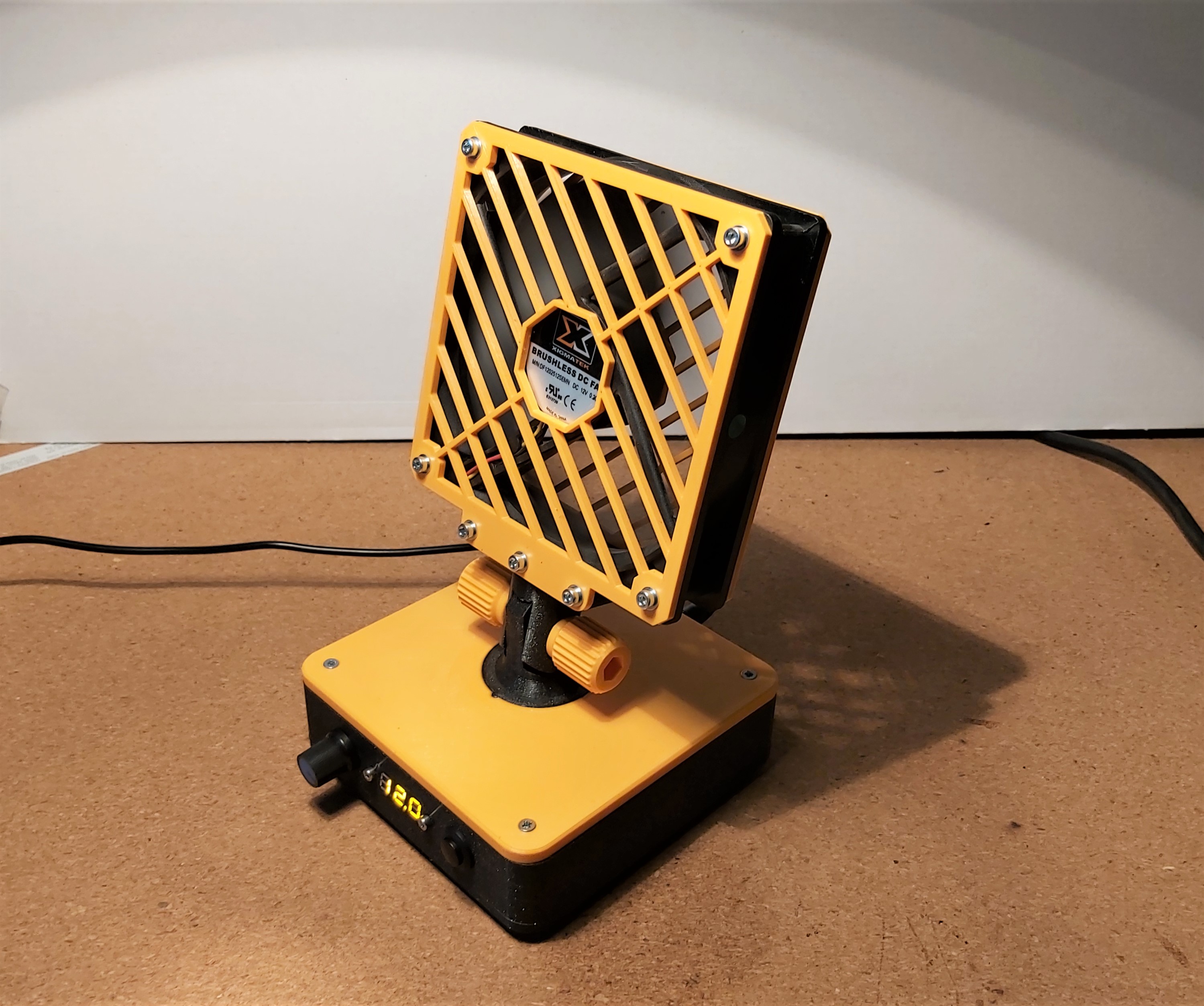 Desktop fan V02 by gskollnau | Download free STL model | Printables.com