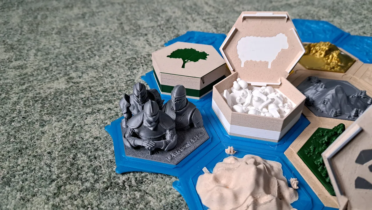 | Catan | Longest Road and Largest Army by Sedak | Download free STL ...