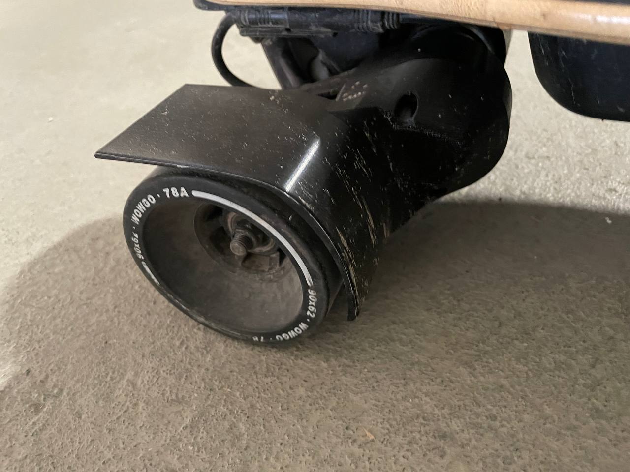 Wowgo belt drive mudguard / spashguard by Dr.Peter | Download free STL model | Printables.com