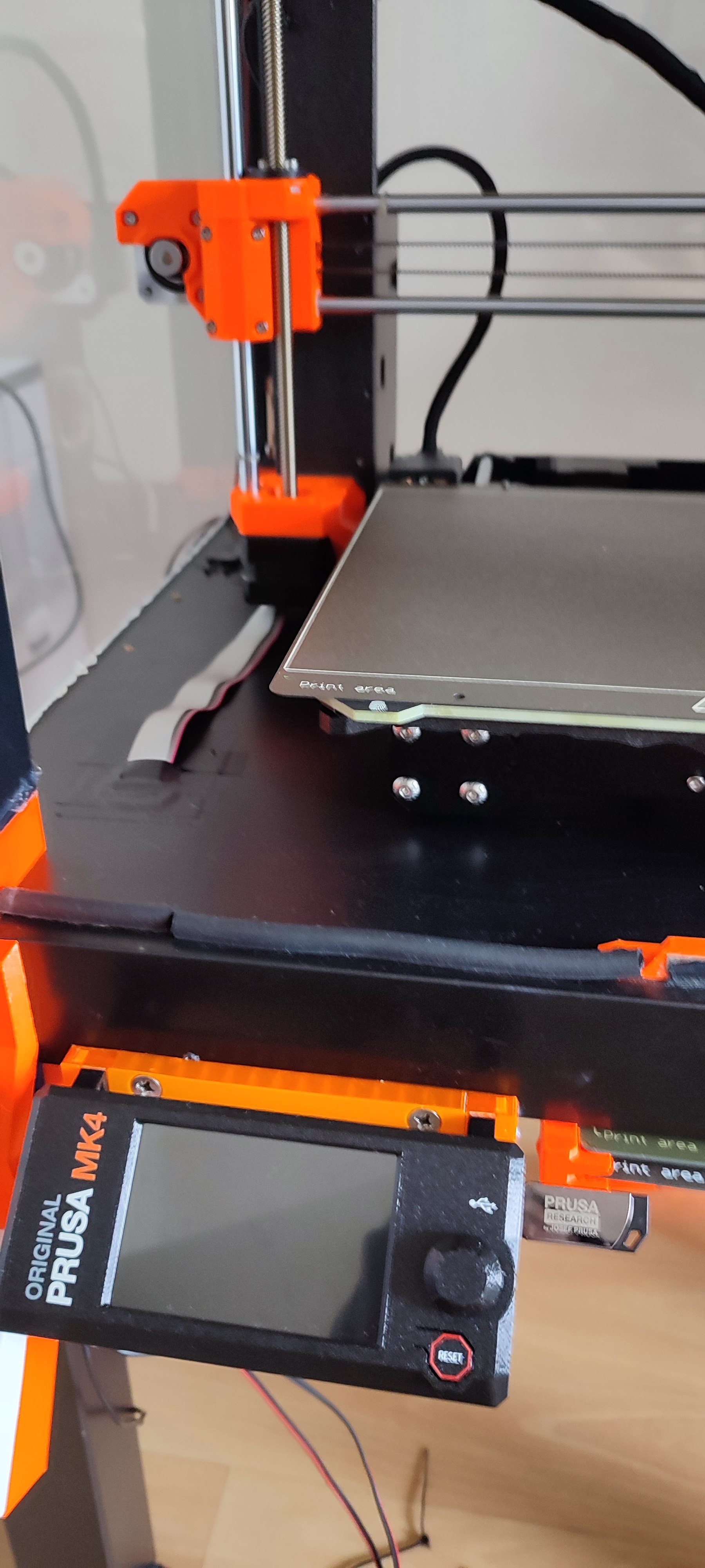 Prusa mk4 outside screen for Lack encousure by Žito 55 | Download free ...