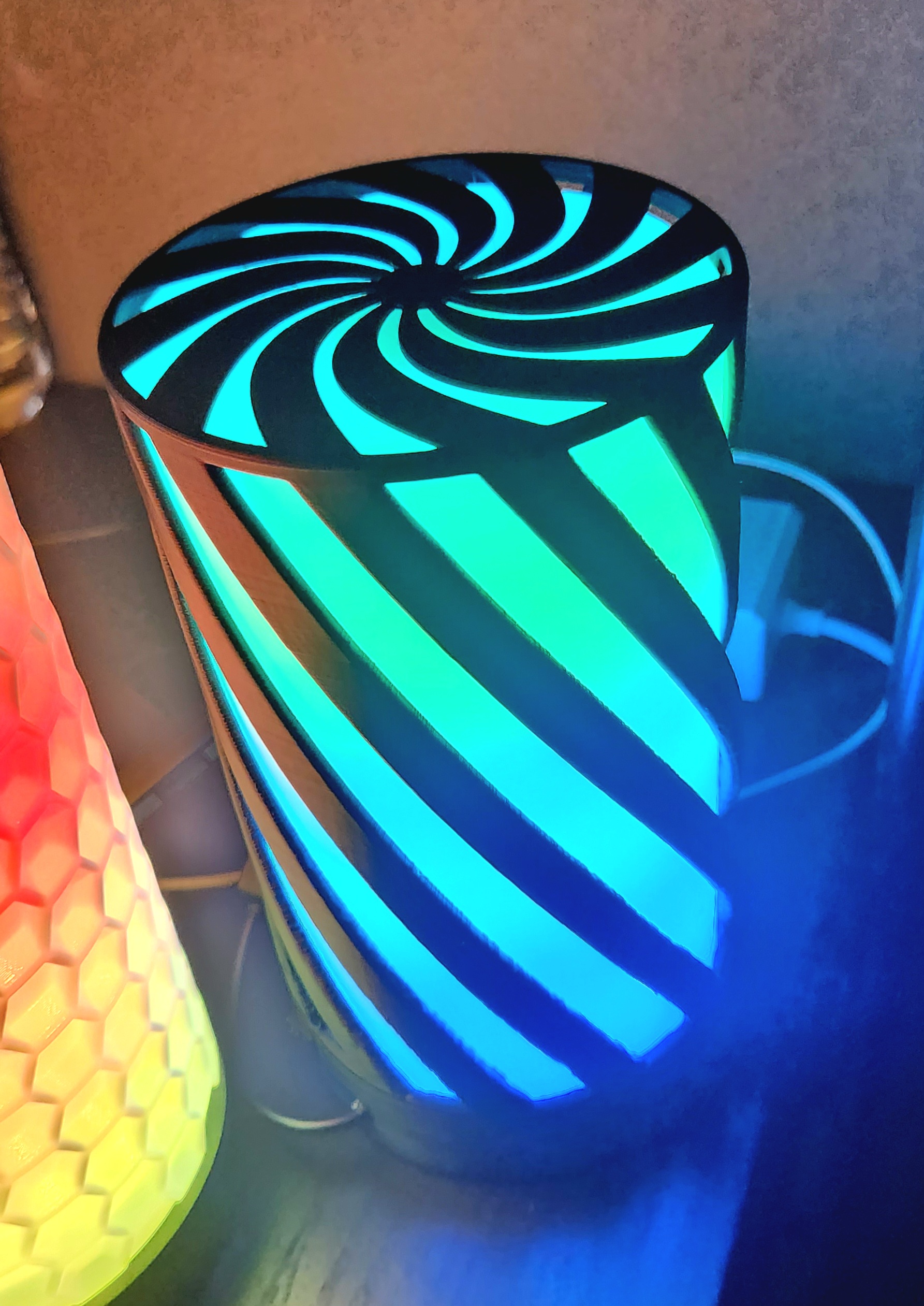 Neopixel LED Lamp (Easy Build!) by BeautifulLEDs | Download free STL ...