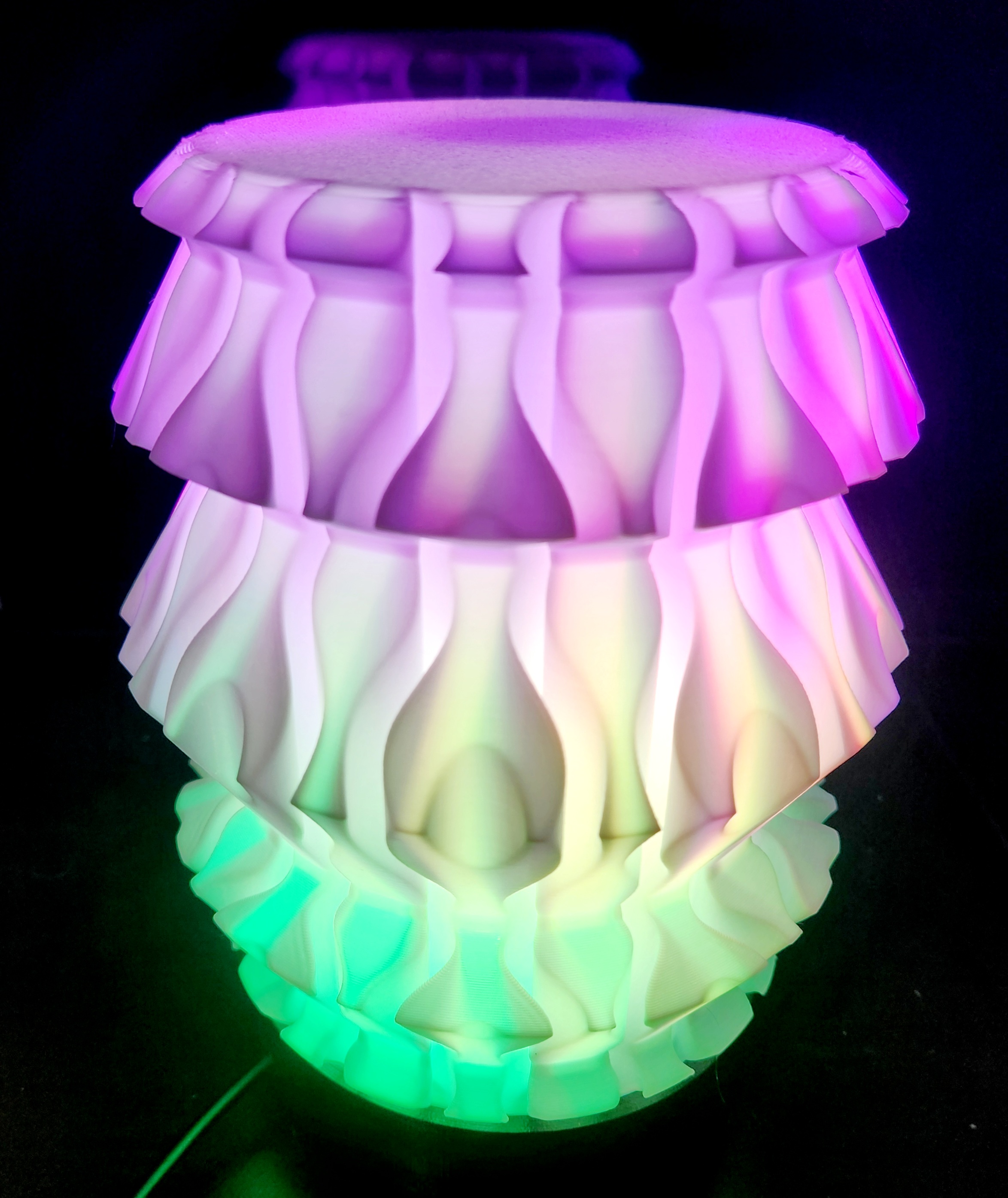 Neopixel LED Lamp (Easy Build!) by BeautifulLEDs | Download free STL ...