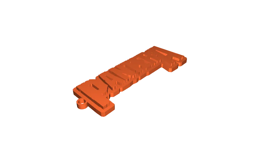 Pantera Keychain by Metalhead Printing | Download free STL model ...