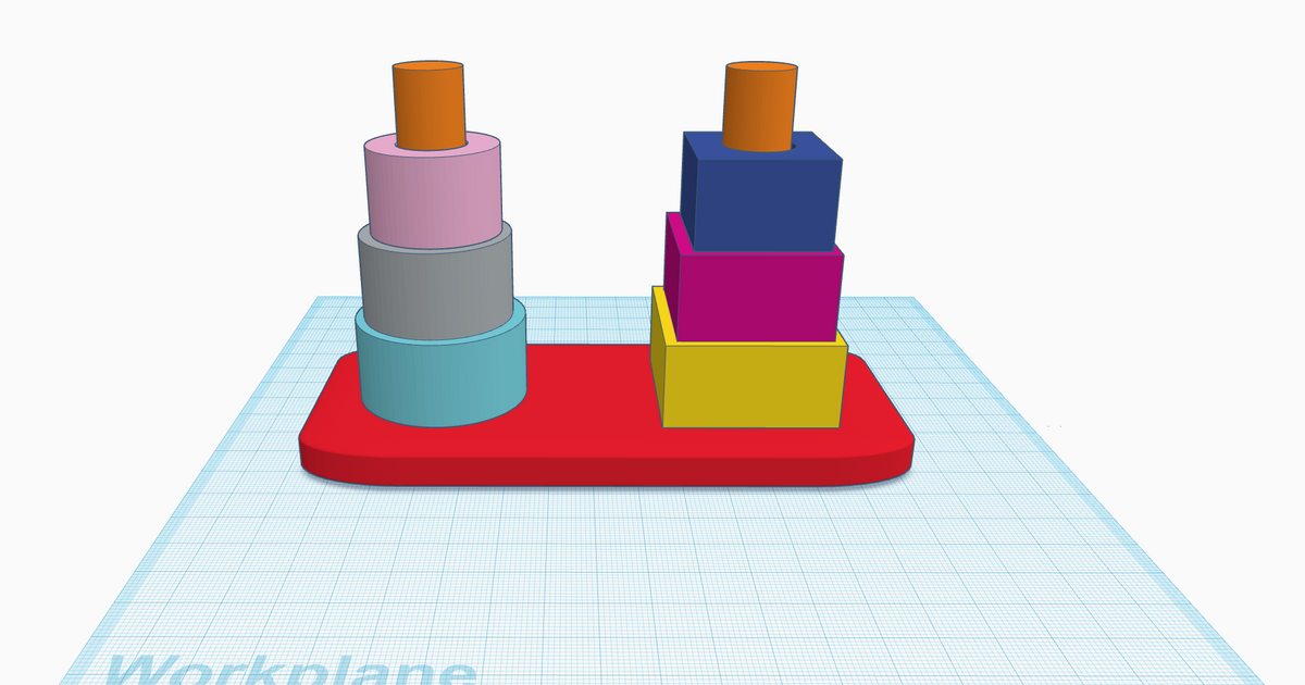 Stacking towers for kids 2yrs old and above by Sot Kon | Download free ...