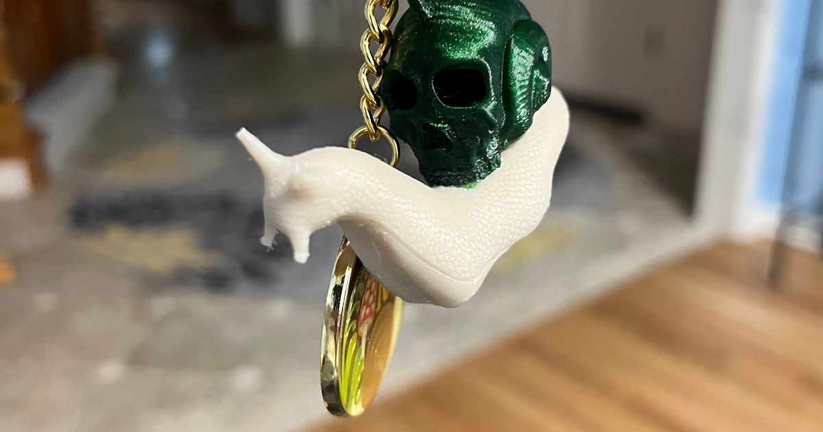 Scary Gary Keychain by nwei | Download free STL model | Printables.com