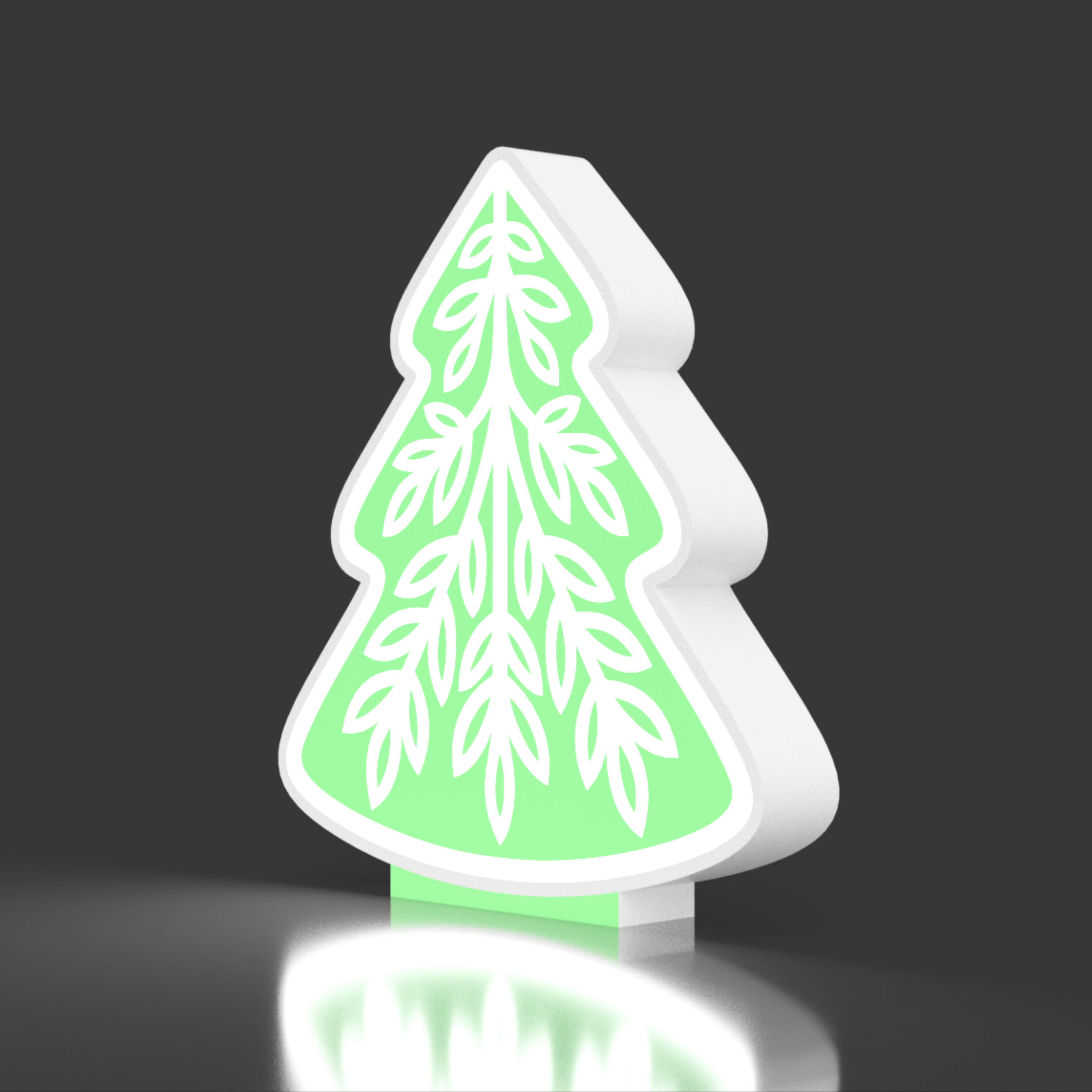 Christmas Tree Light Box #1 by ThreeDimensions | Download free STL ...