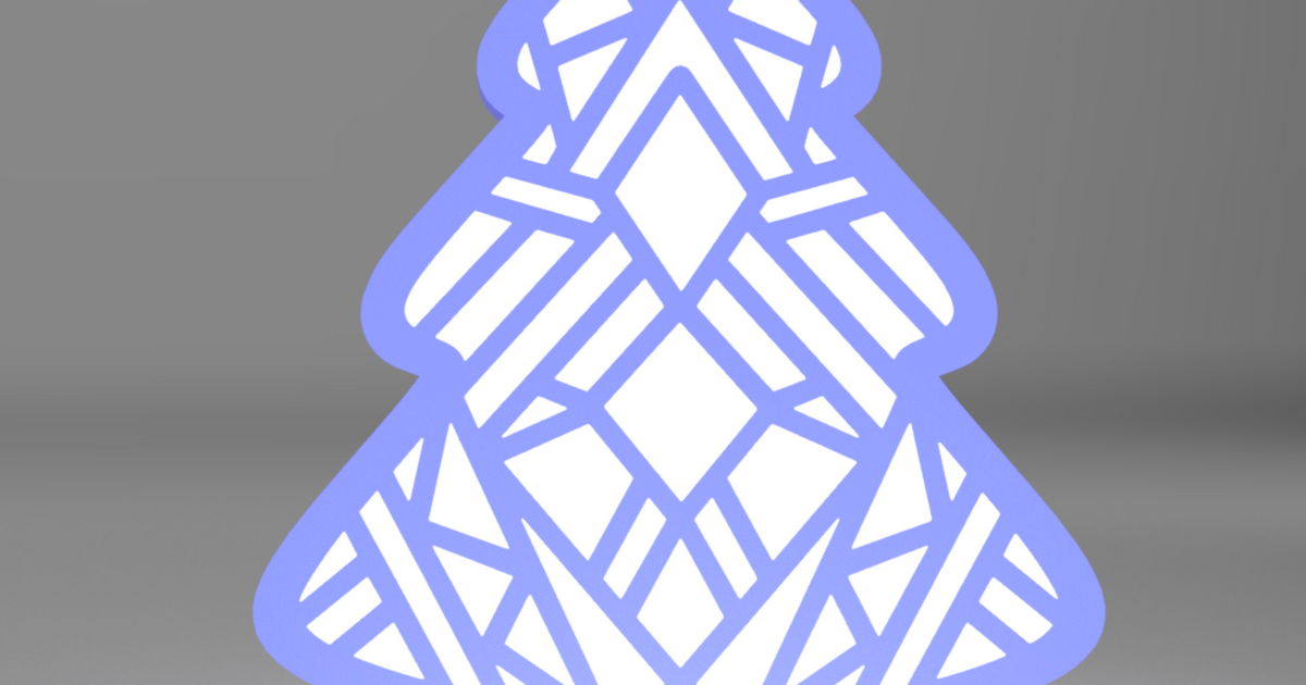 Christmas Tree Light Box #3 by ThreeDimensions | Download free STL ...