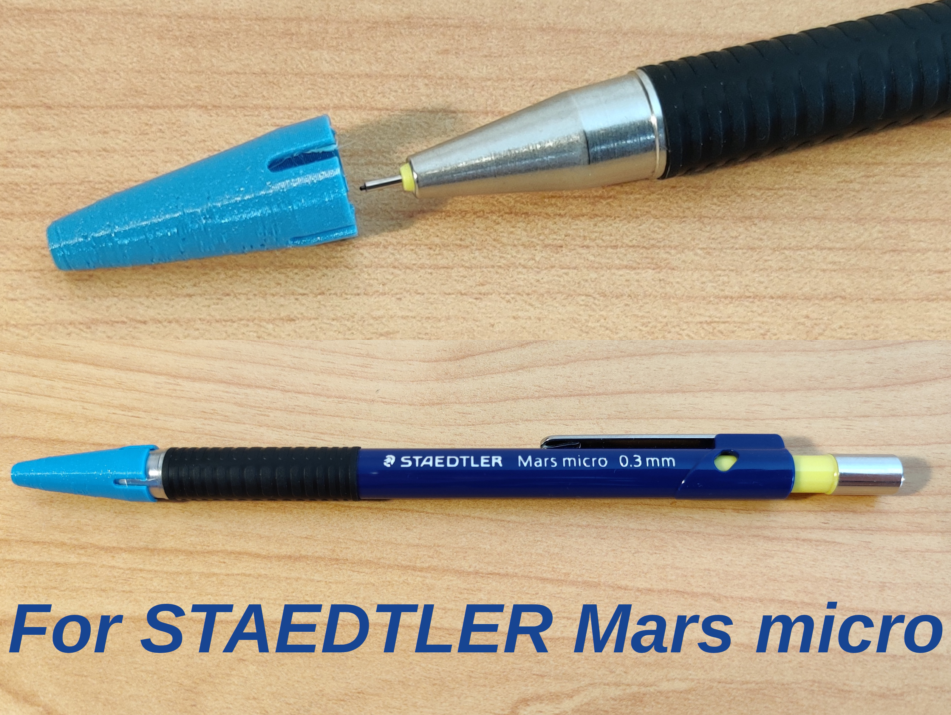 Cap for Staedtler Mars micro pencil by R2-Prin2 | Download free STL ...