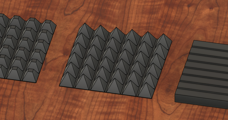 Sound Diffusion Panels by Ts3D | Download free STL model | Printables.com