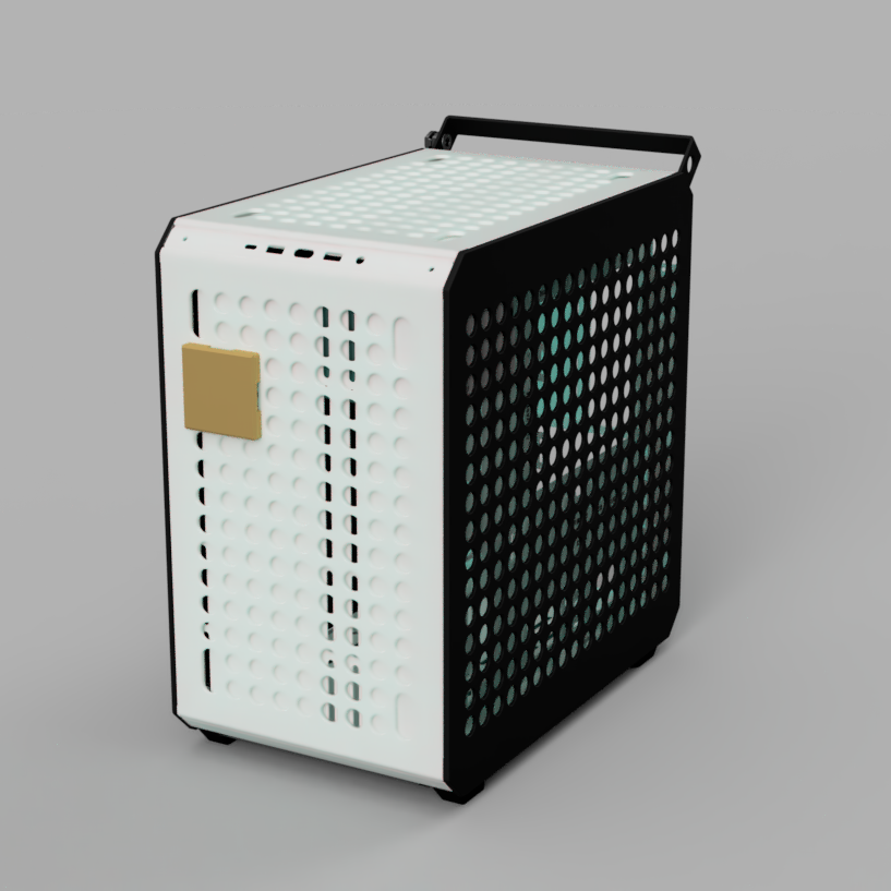 AcoustiTile Sound Dampening for Cooler master Qube 500 by kwerkshop ...