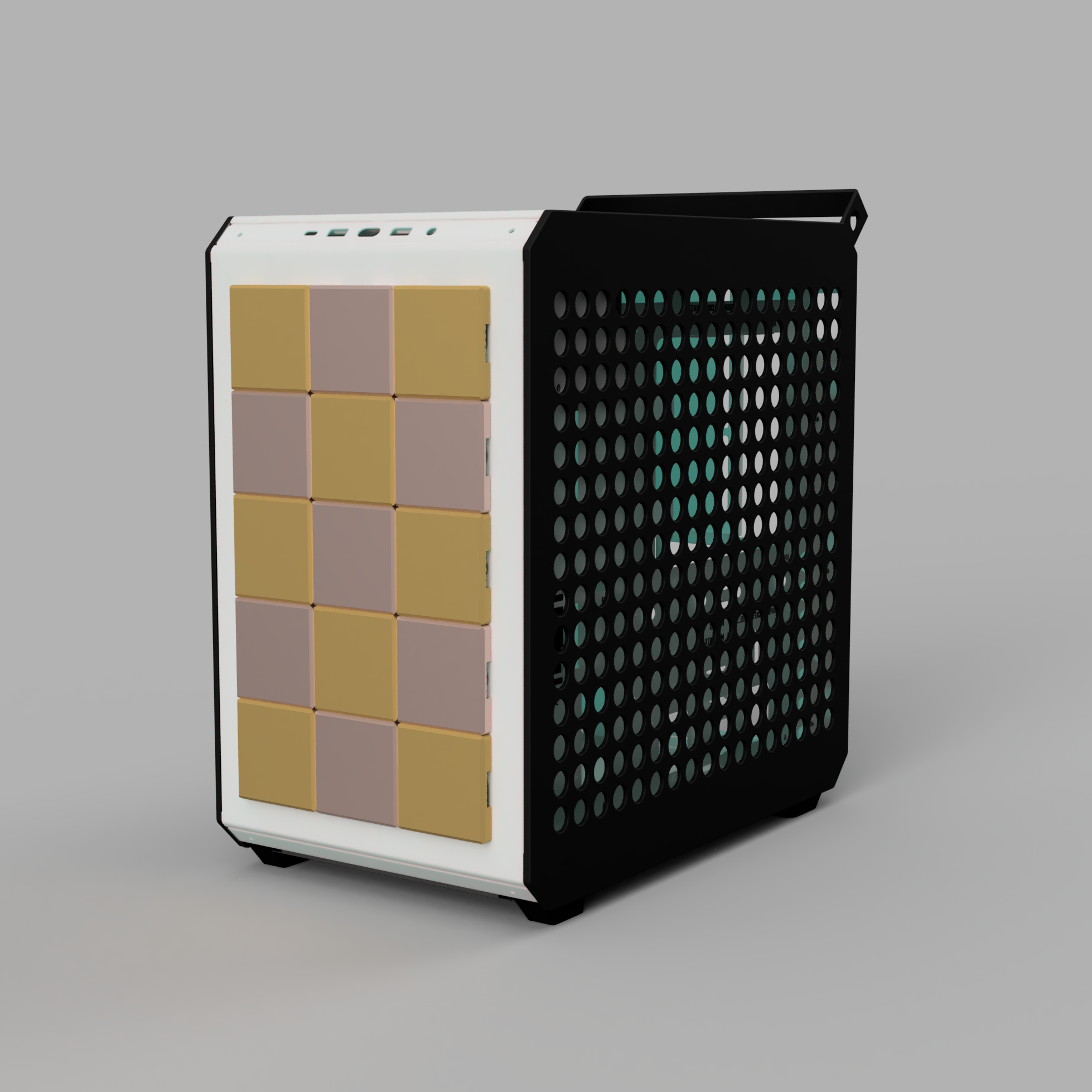 AcoustiTile Sound Dampening for Cooler master Qube 500 by kwerkshop ...