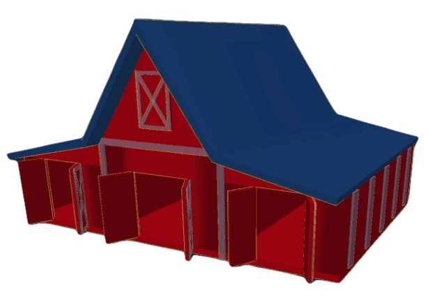 barn by Telechron | Download free STL model | Printables.com