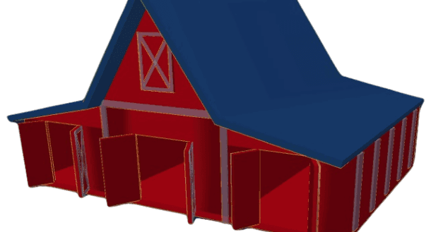 barn by Telechron | Download free STL model | Printables.com