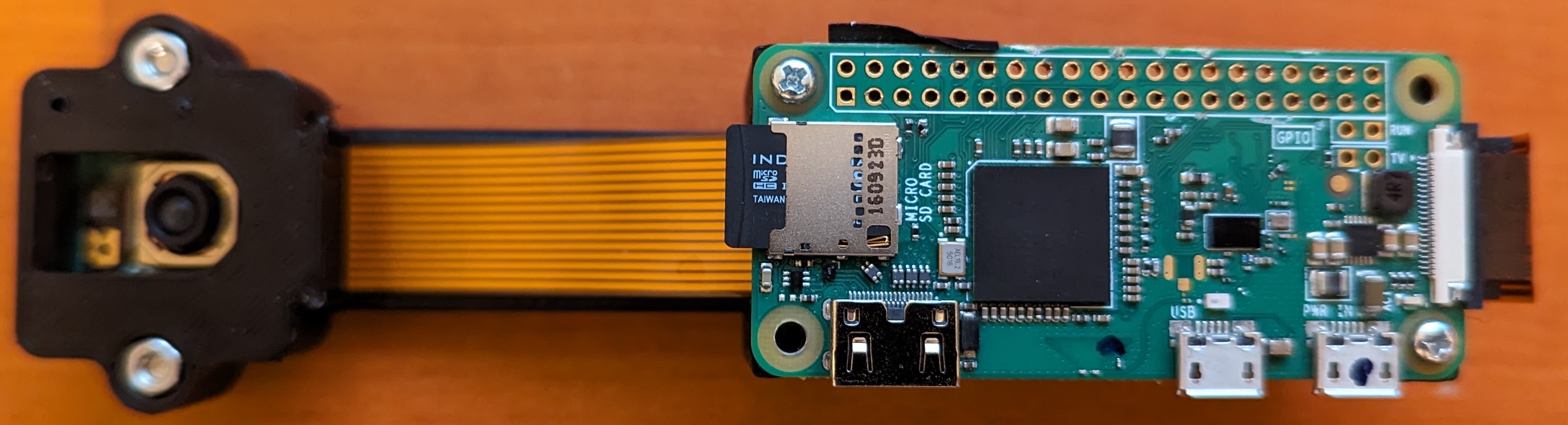 Raspberry Pi Zero and Raspberry Camera Module 3 Wide holder for Prusa ...