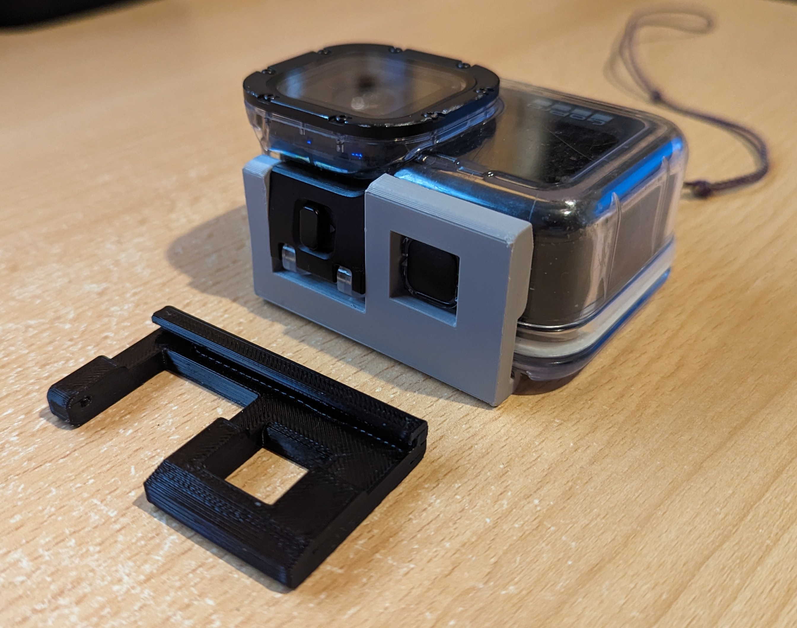 GoPro Hero 9 Waterproof Case Clasp by Dominsch | Download free STL ...
