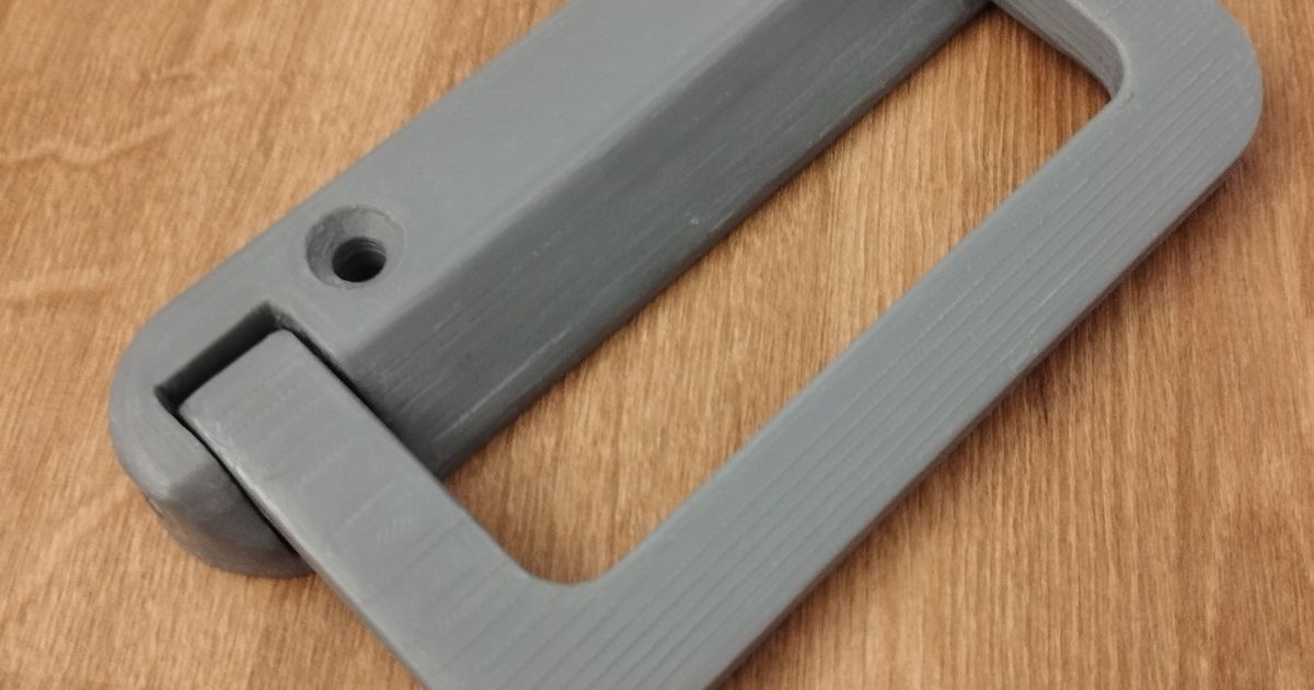 Foldable handle 3 by Jarda K 66 | Download free STL model | Printables.com