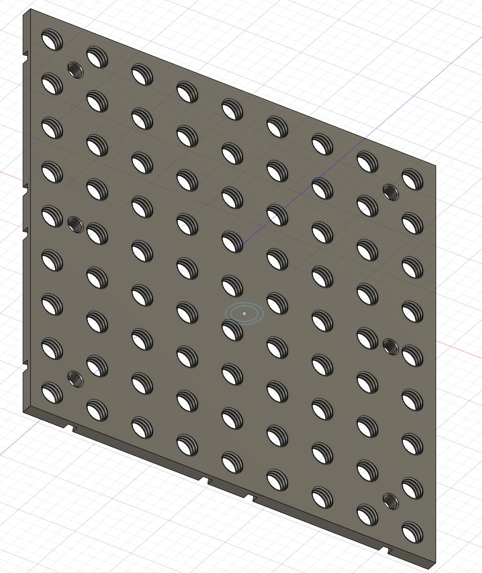 Thread Board with larger mounting holes by Couchjocky | Download free ...