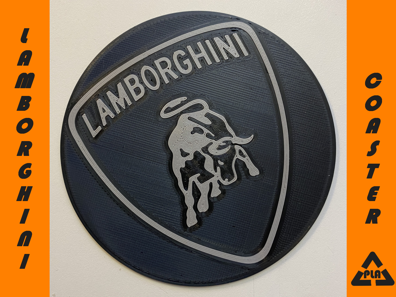 Lamborghini Coaster by Ondřej Lahoda | Download free STL model ...