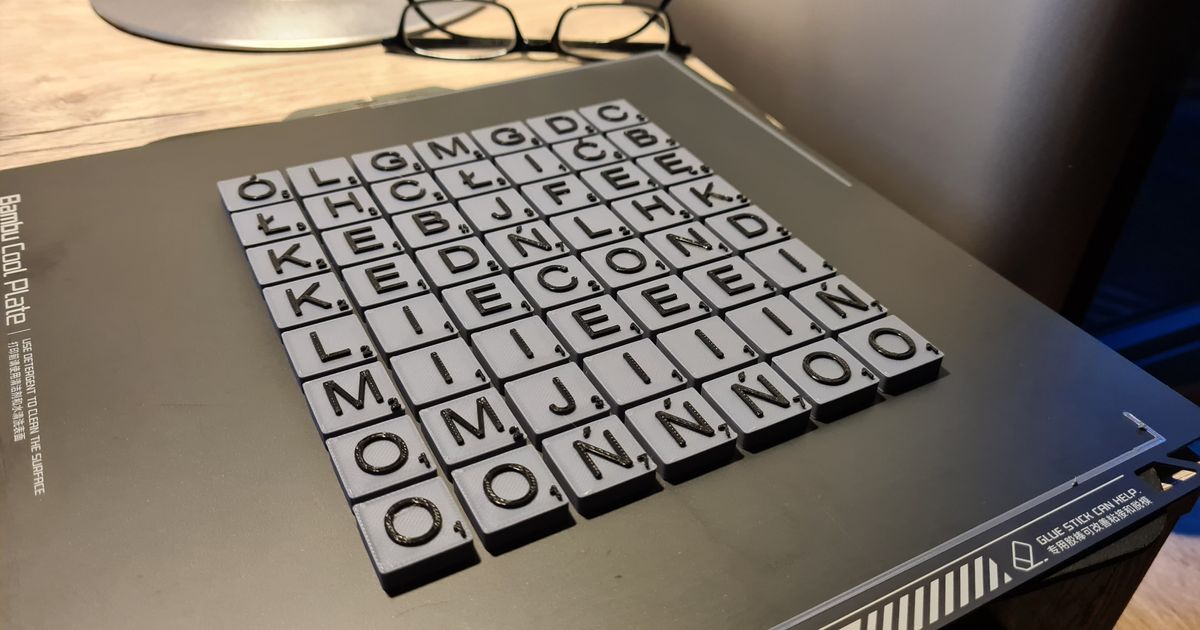 Scrabble tiles in Polish language (Polski) by KrisMorr | Download free ...