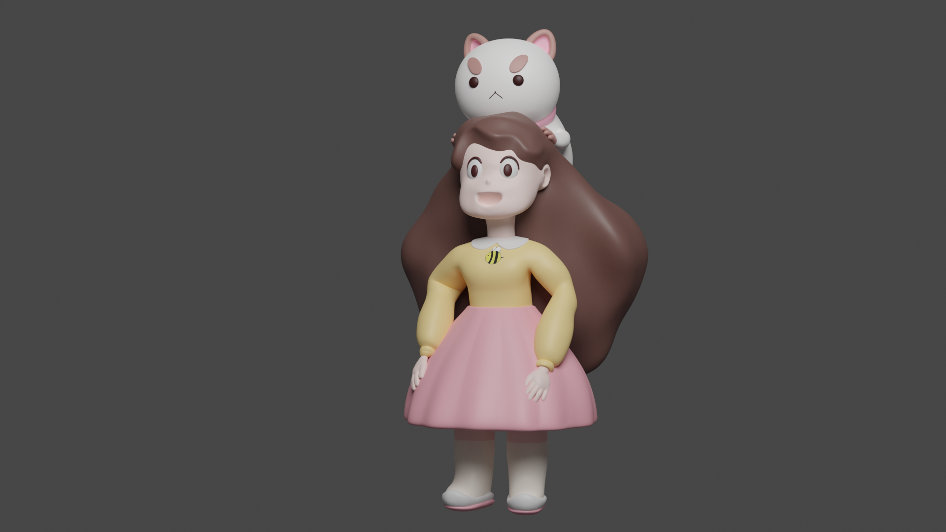 Bee and Puppycat Model by Zach Hovick | Download free STL model ...