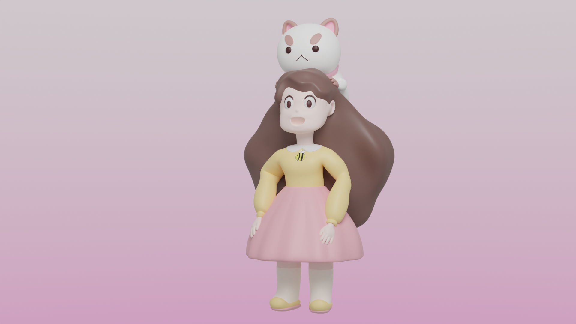 Bee and Puppycat Model by Zach Hovick | Download free STL model ...