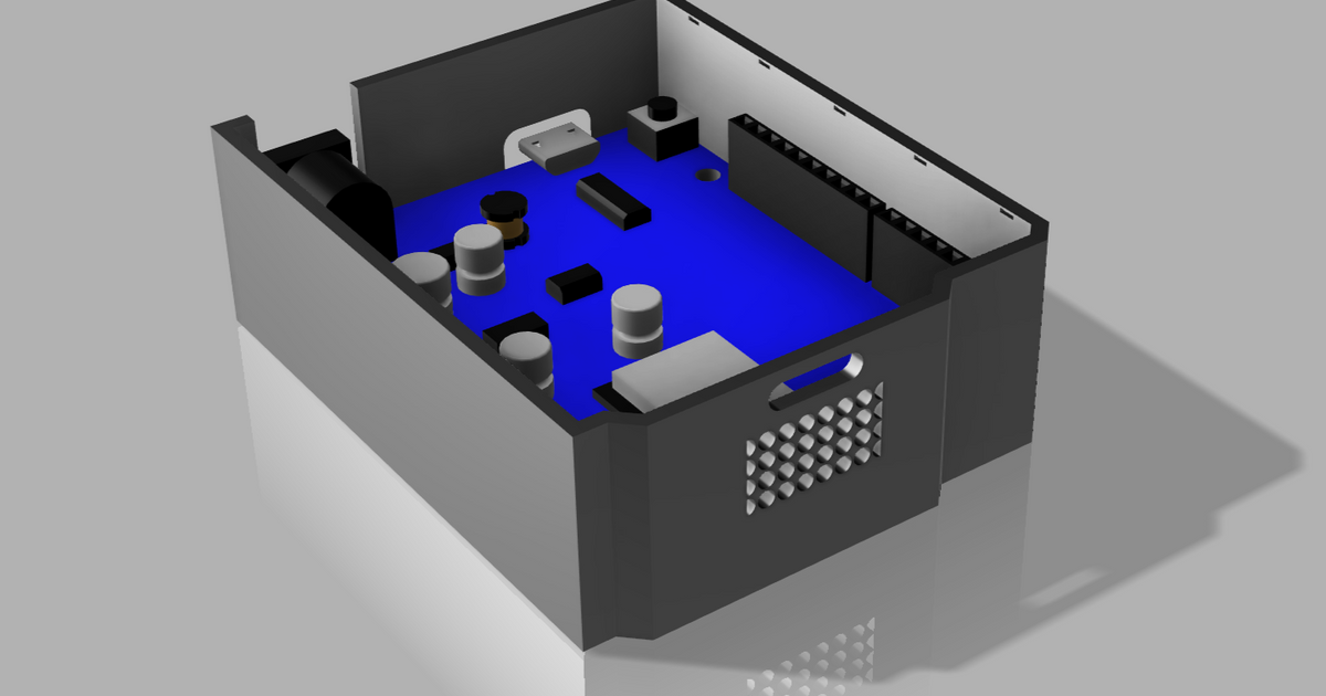 Wemos D1R1 Prototype Enclosure by Chado | Download free STL model ...