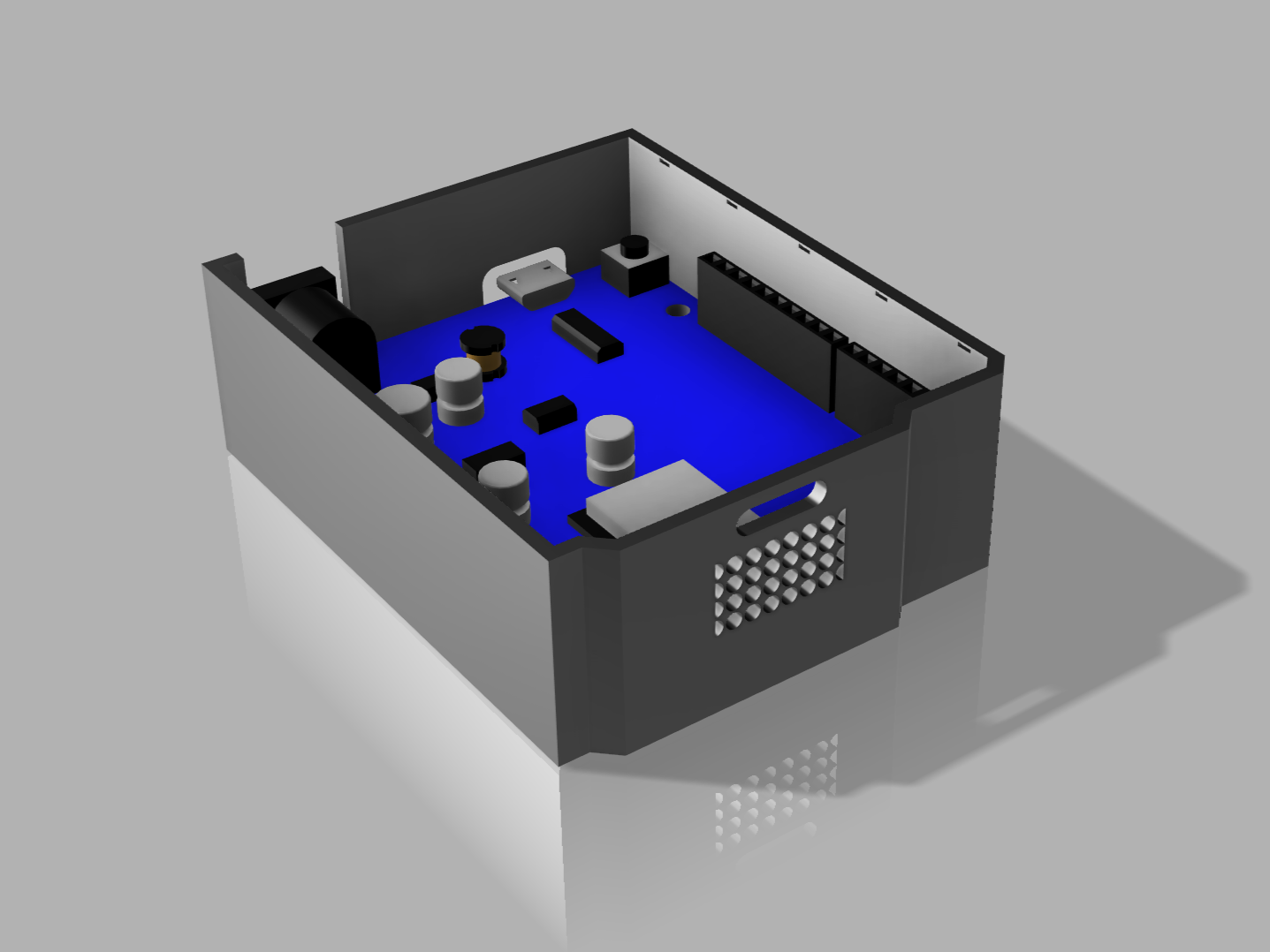 Wemos D1R1 Prototype Enclosure by Chado | Download free STL model ...