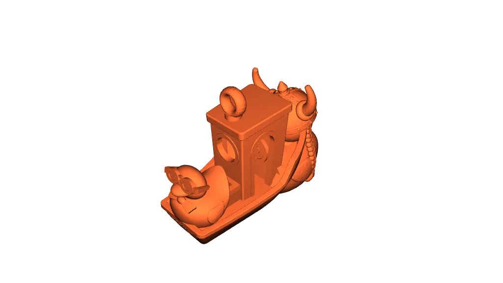 Duck Benchy Keychain by Levin_Studer | Download free STL model ...