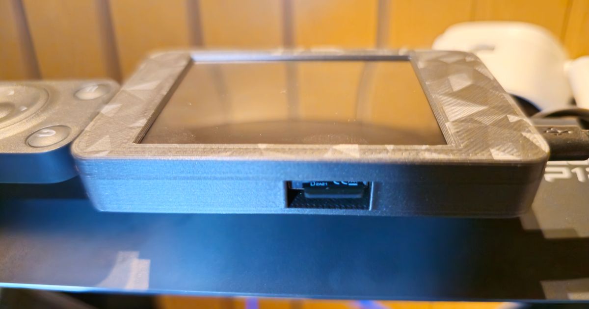 P1 Touch slim screen mount sd card cutout by stoni84 | Download free ...