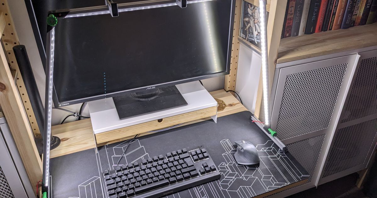 Modular LED arch by Jimmy Clarke | Download free STL model | Printables.com