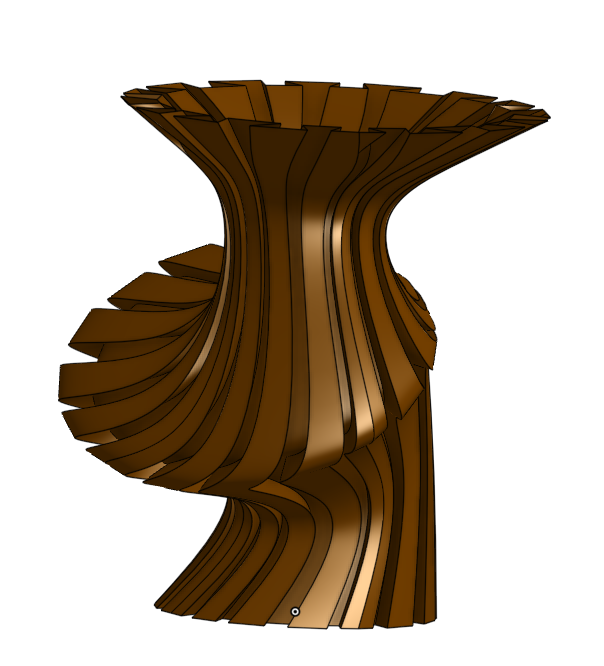 Strange Twisted Vase by Andrei Beliak | Download free STL model ...