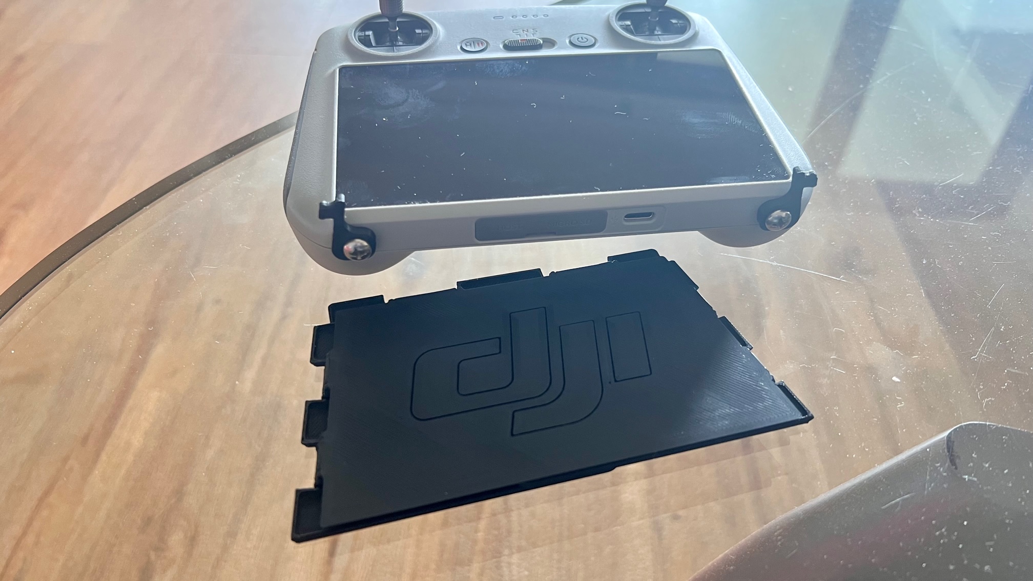 DJI RC Shade Hood with Icons by Uros Lotric | Download free STL model ...