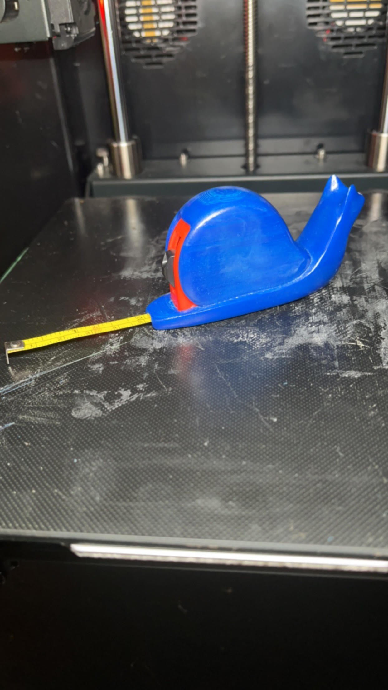 Snail Trail tape measure by Littletrev45 | Download free STL model ...