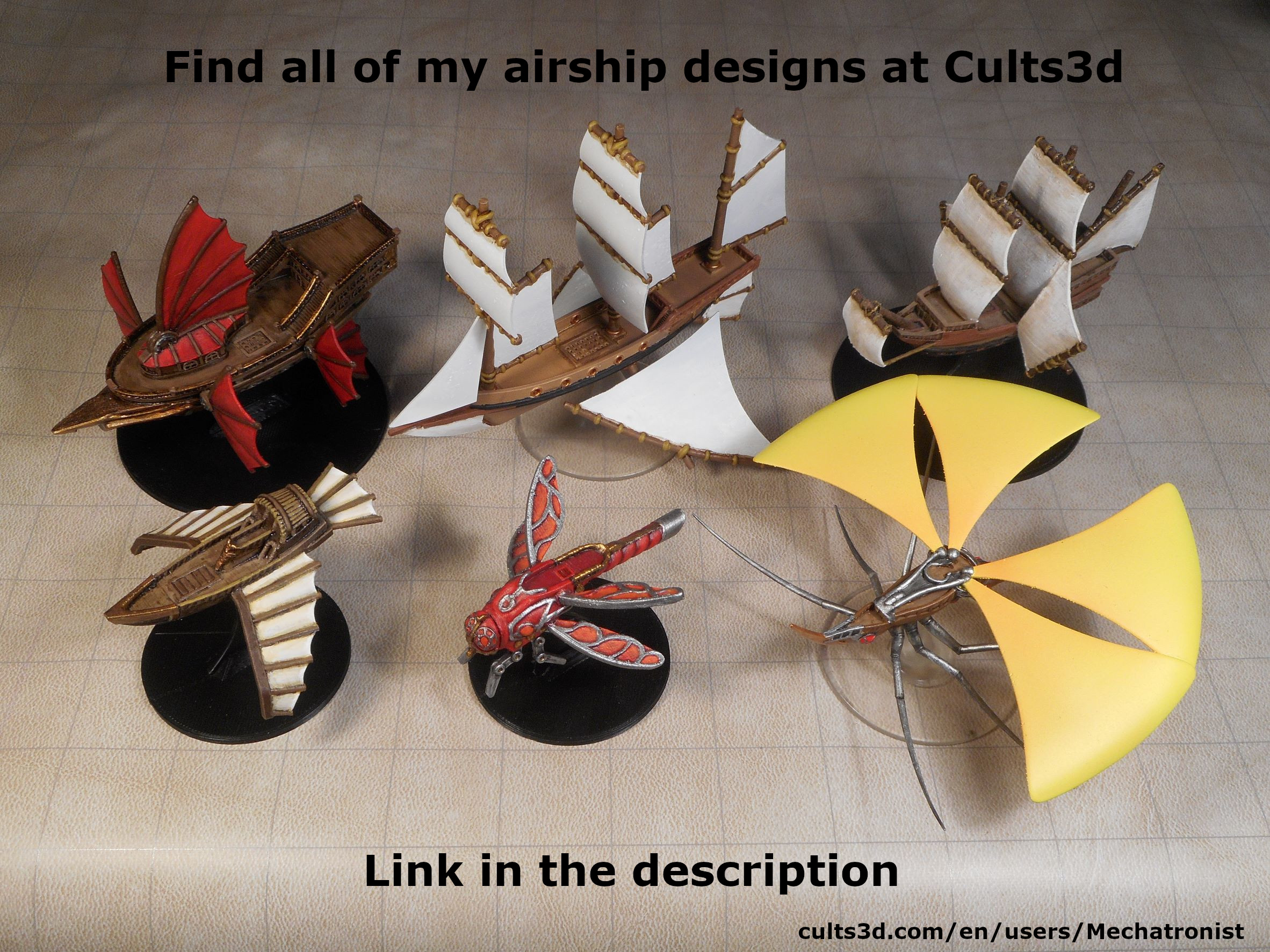 Tradesman Fish Ship Spelljammer Miniature from DnD by Mechatronist ...