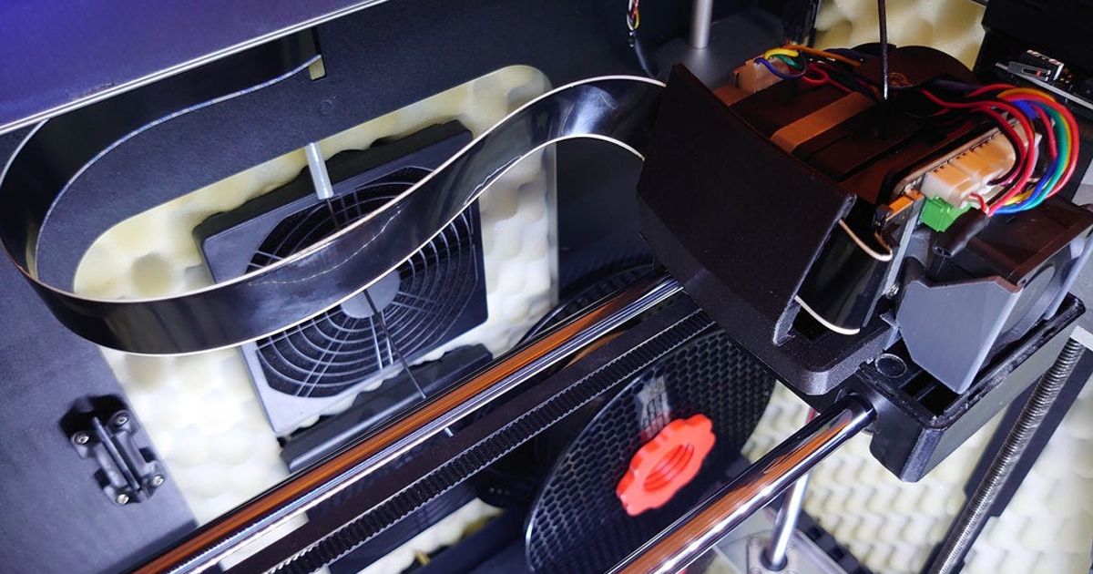 QIDI X-Max X-Plus I-Mate (S) Extruder Fan Upgrade by humebeam ...