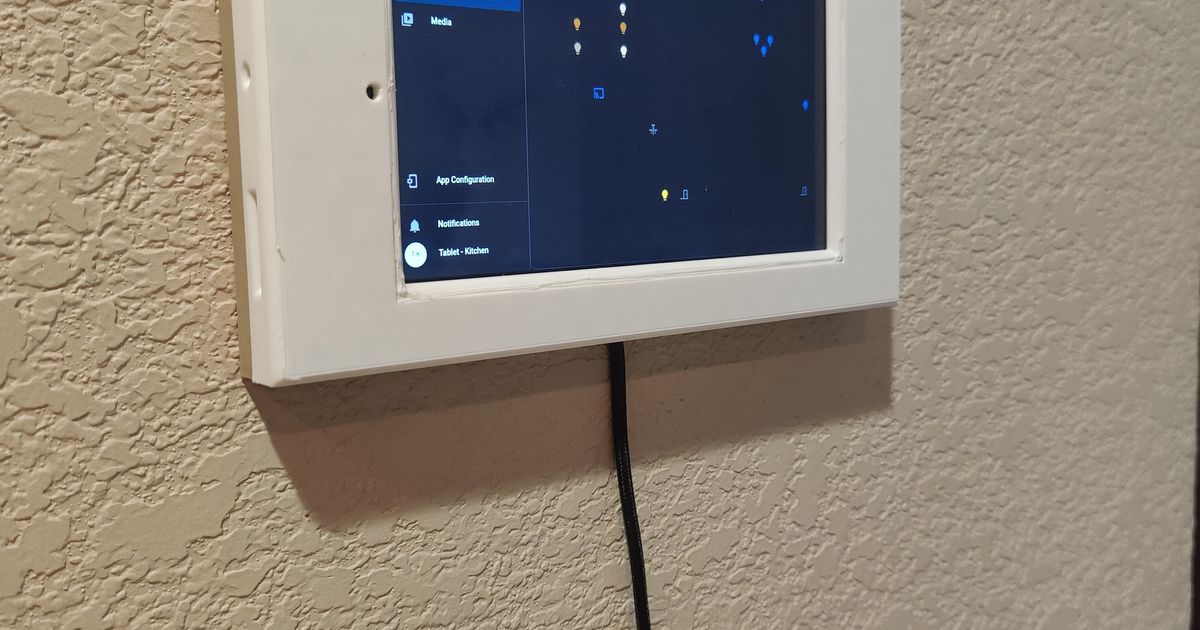 Fire 7 Tablet - Wall Mount by J_Romero | Download free STL model ...