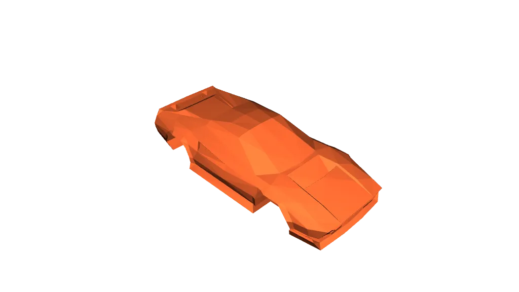 Low Poly Ferrari 244 GTK STANCEWORKS by Turtleman | Download free STL ...