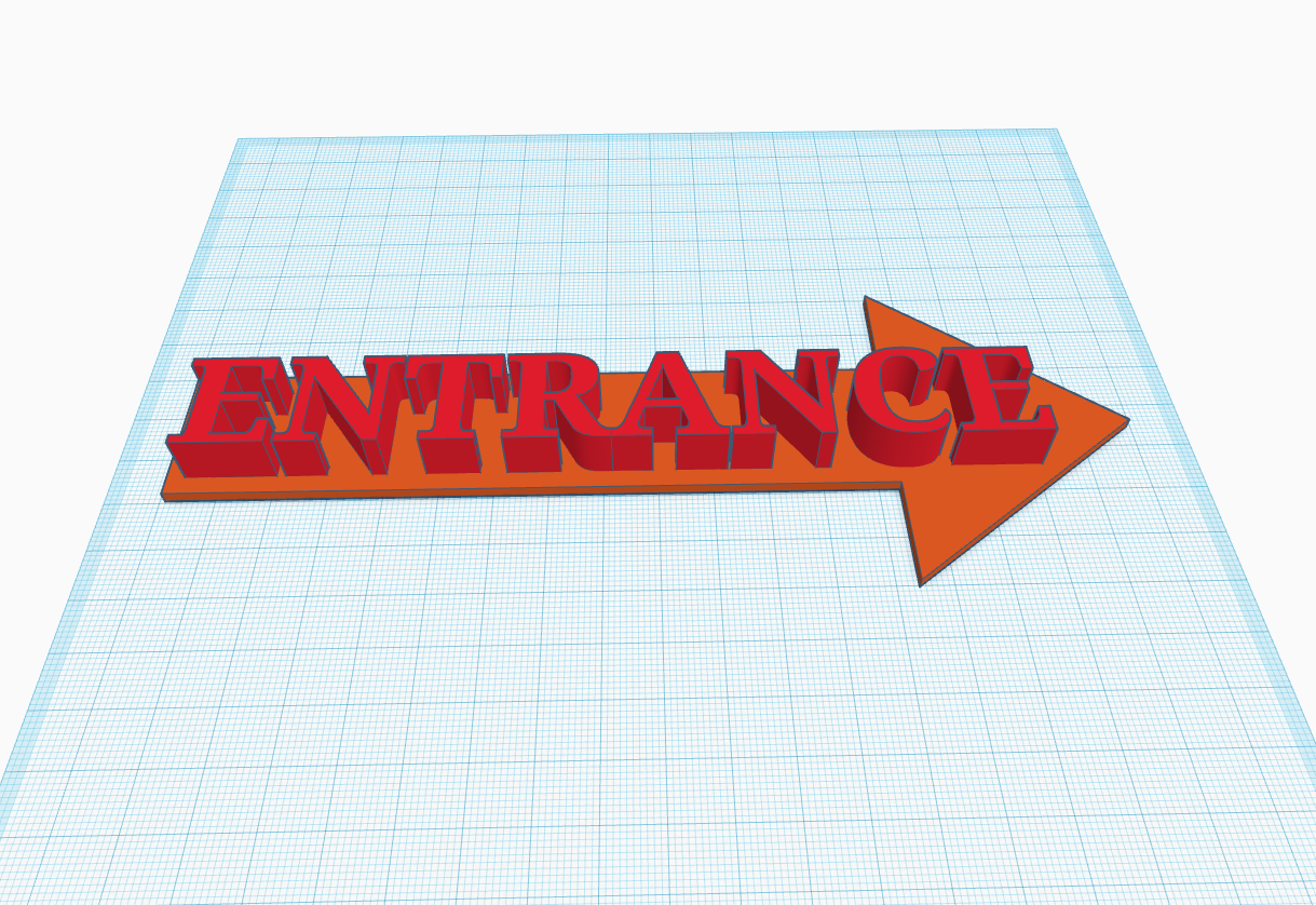 Entrance Arrow by bsprous | Download free STL model | Printables.com