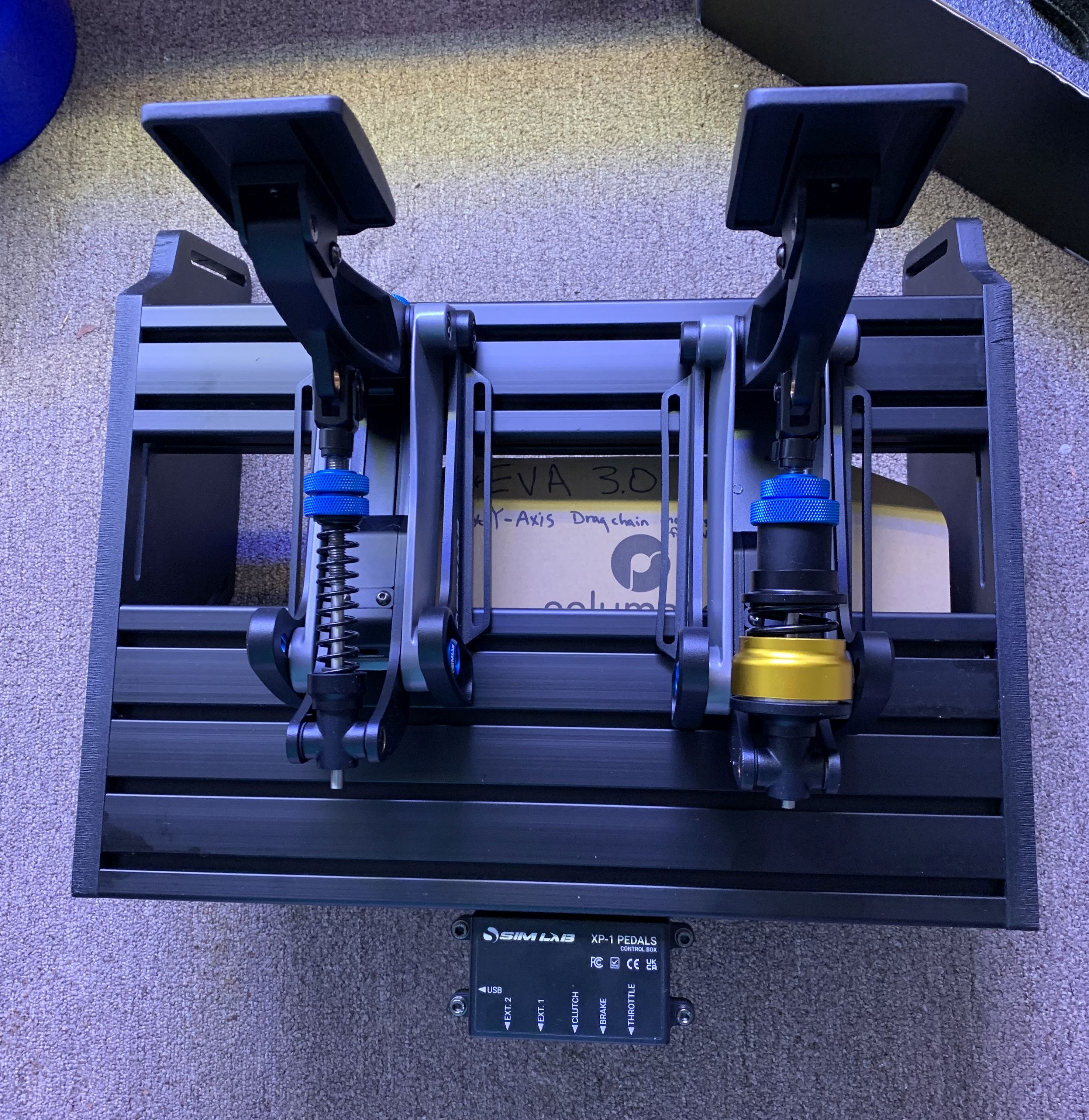 Alternate Sim-Lab XP-1 Pedals Control Box Mount by edbdii | Download ...